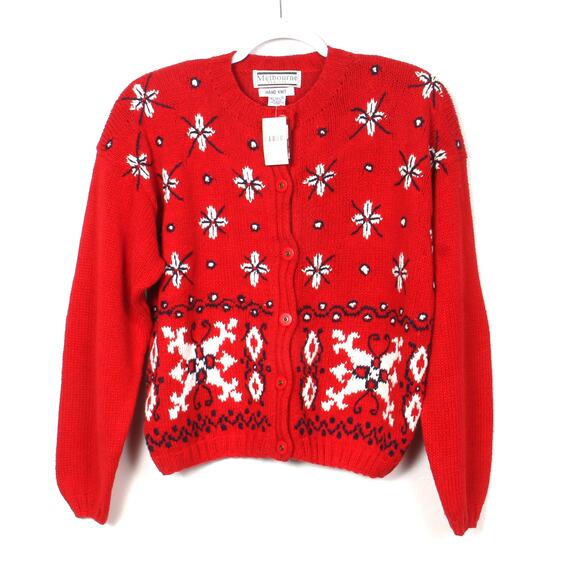 Vintage | Sweaters | Vintage Melbourne Classix Cardigan Size S Nwt ...